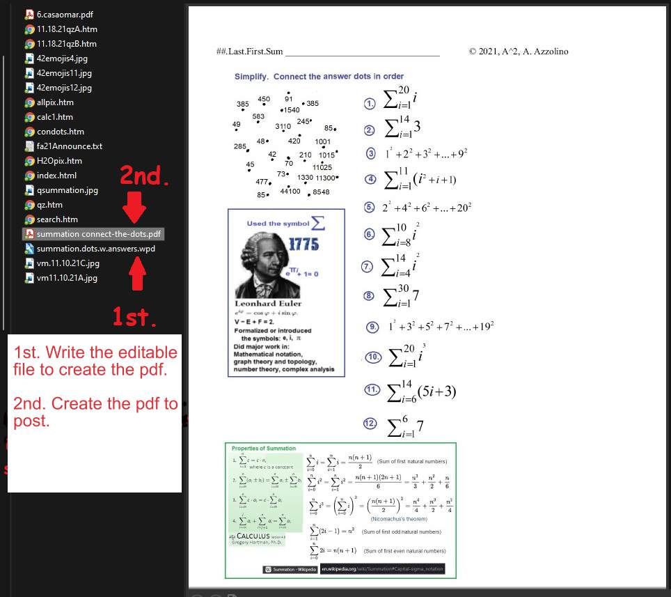 Make A Connect The Dots Puzzle Make A Connect The Dots Puzzle